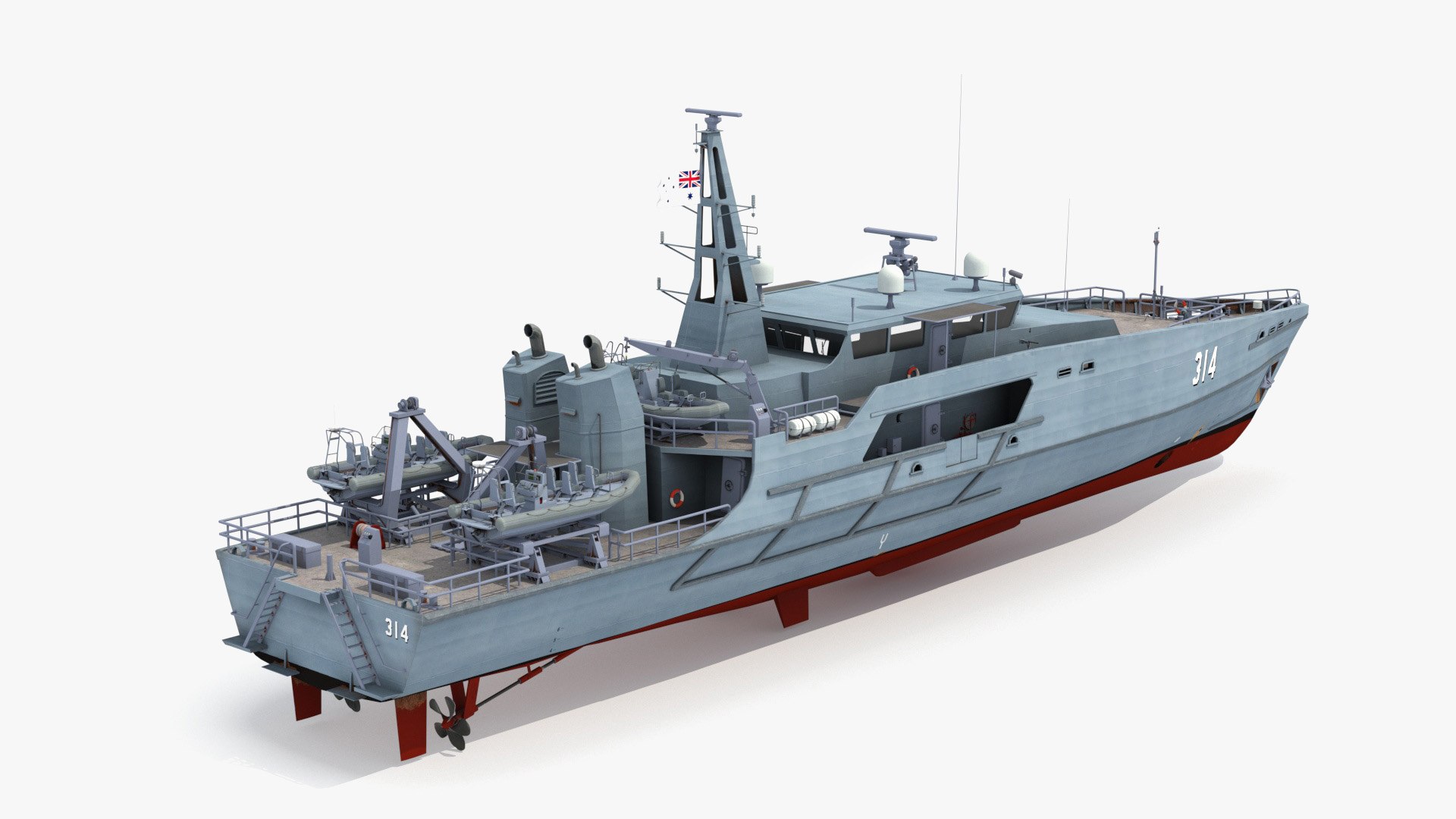 3D Cape Class Patrol Boat(1) - TurboSquid 1816053