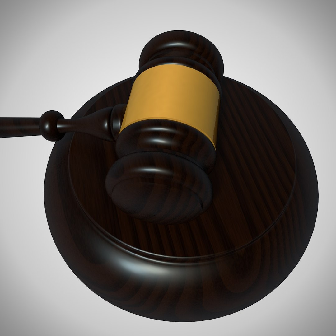 Gavel Ceremonial Mallet 3D Model - TurboSquid 1209905