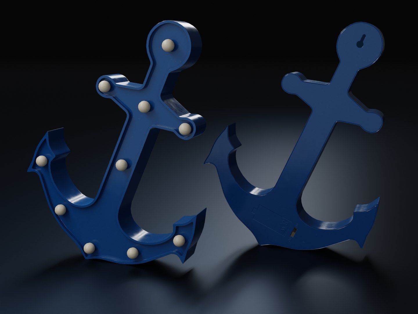 3D Anchor Nightlight - TurboSquid 1945456