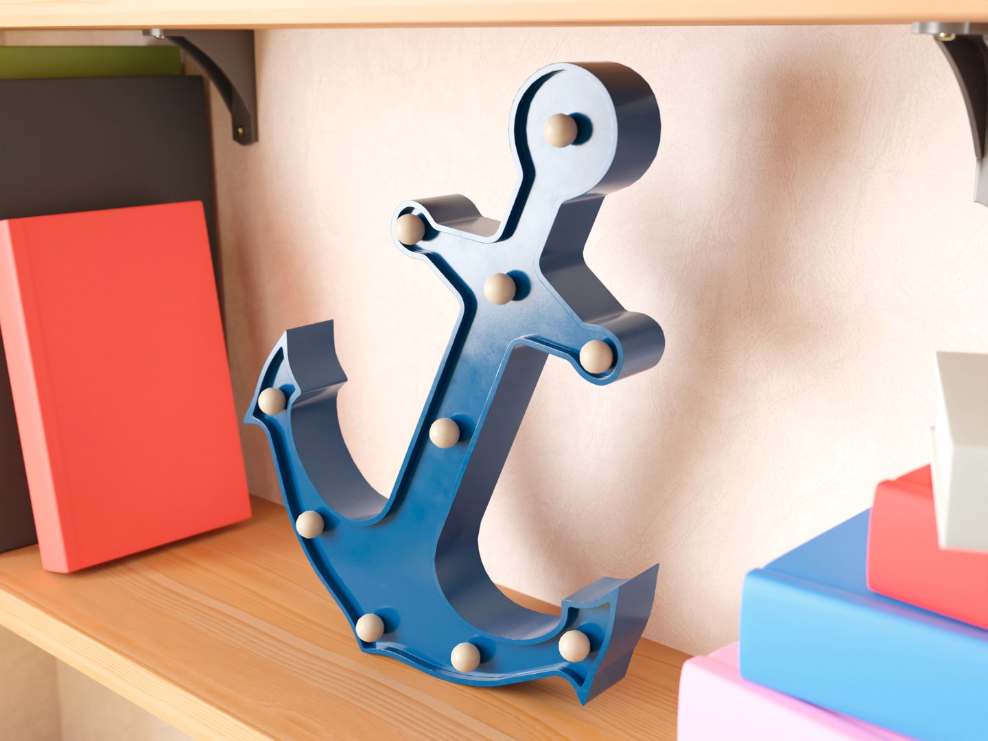 3D Anchor Nightlight - TurboSquid 1945456