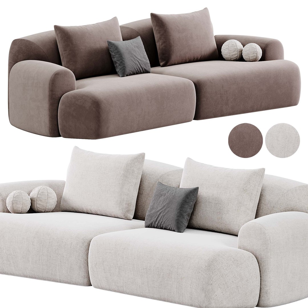 Buddie Sofa By Natuzzi 3D - TurboSquid 2245189