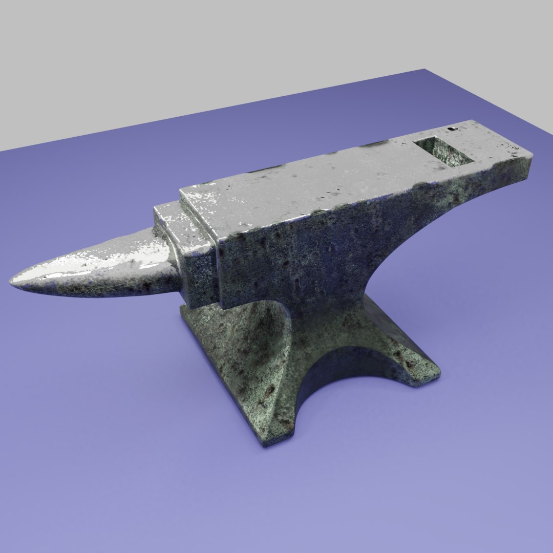 3D anvil - TurboSquid 1251387