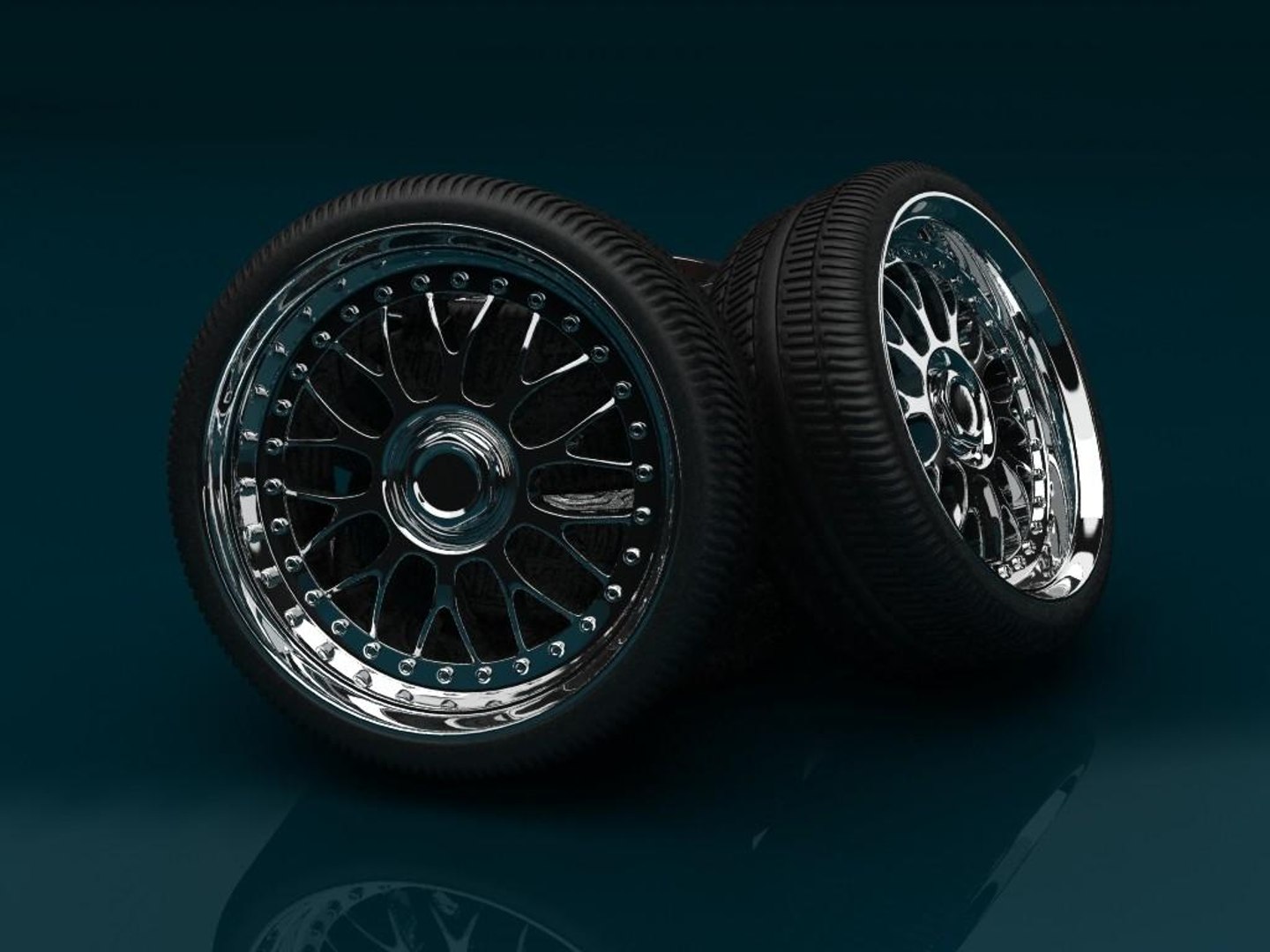 3d Model Bbs Wheel