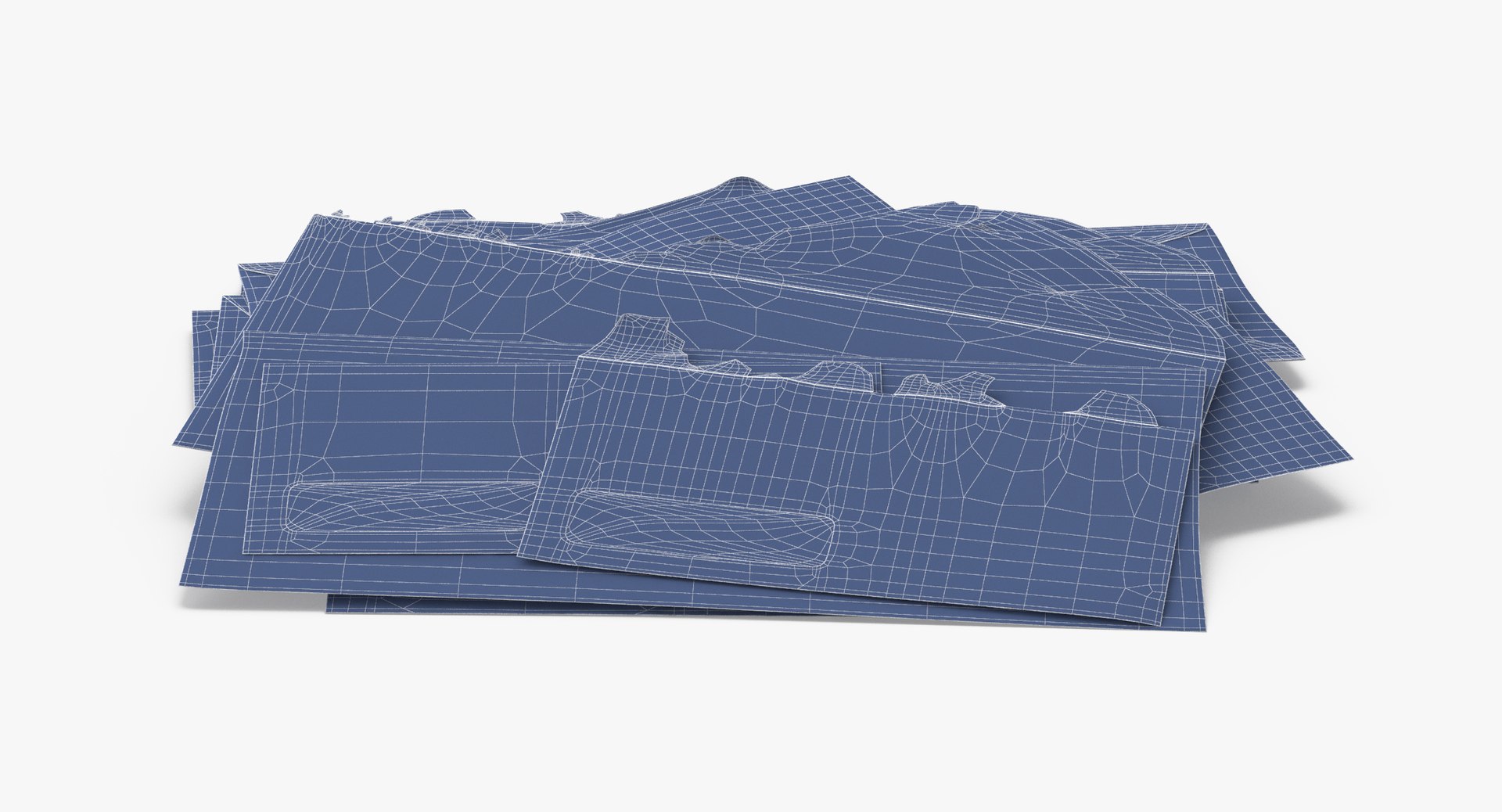 Opened Unopened Mail Pile 3D Model - TurboSquid 1156194