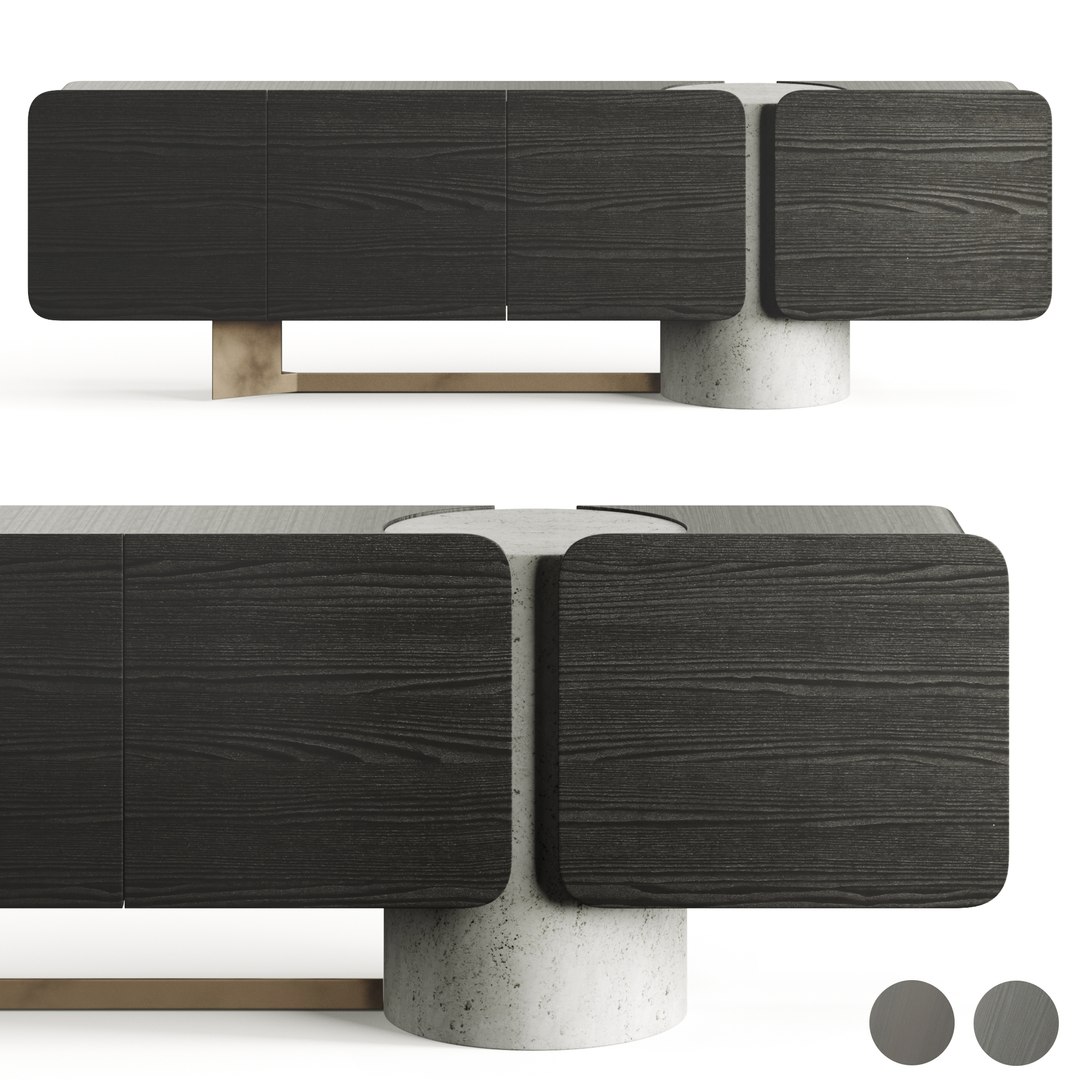 3D Enne Titano Sideboard By Maurizio Manzoni - TurboSquid 1960025