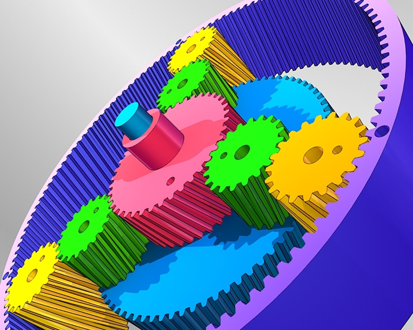 3d Model Animation Automatic Transmissions