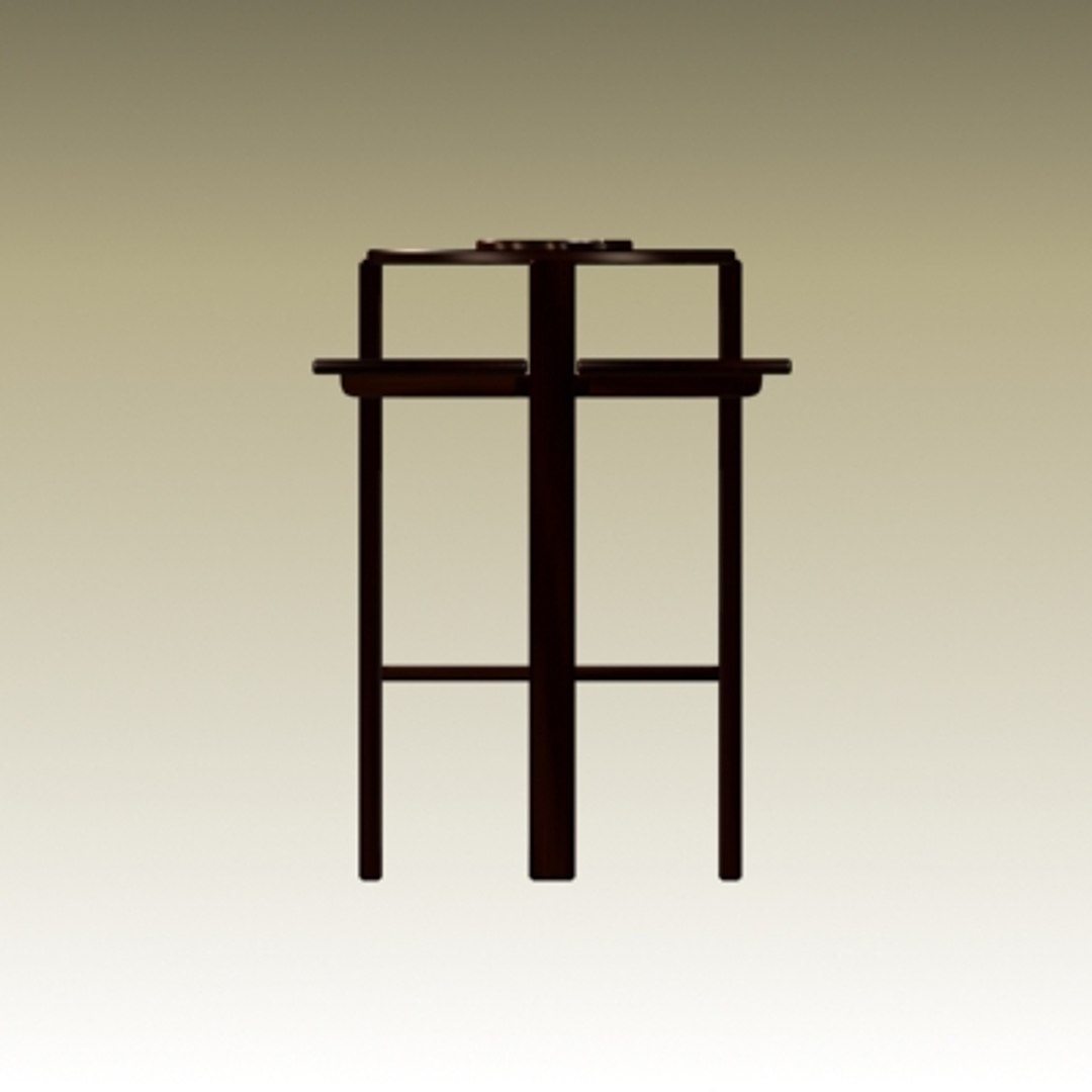 Charles Rennie Table 3d Model