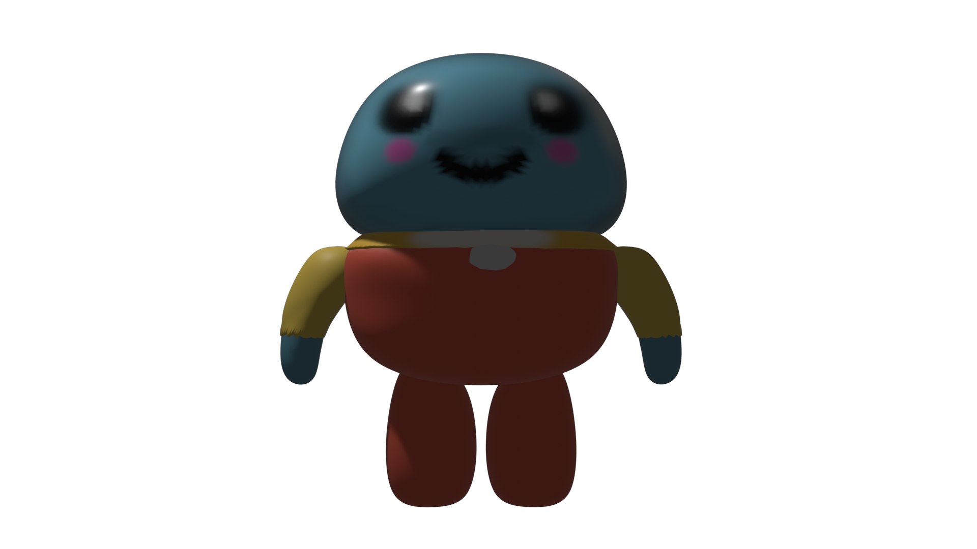 3D Model Cute Game Character - TurboSquid 2168602