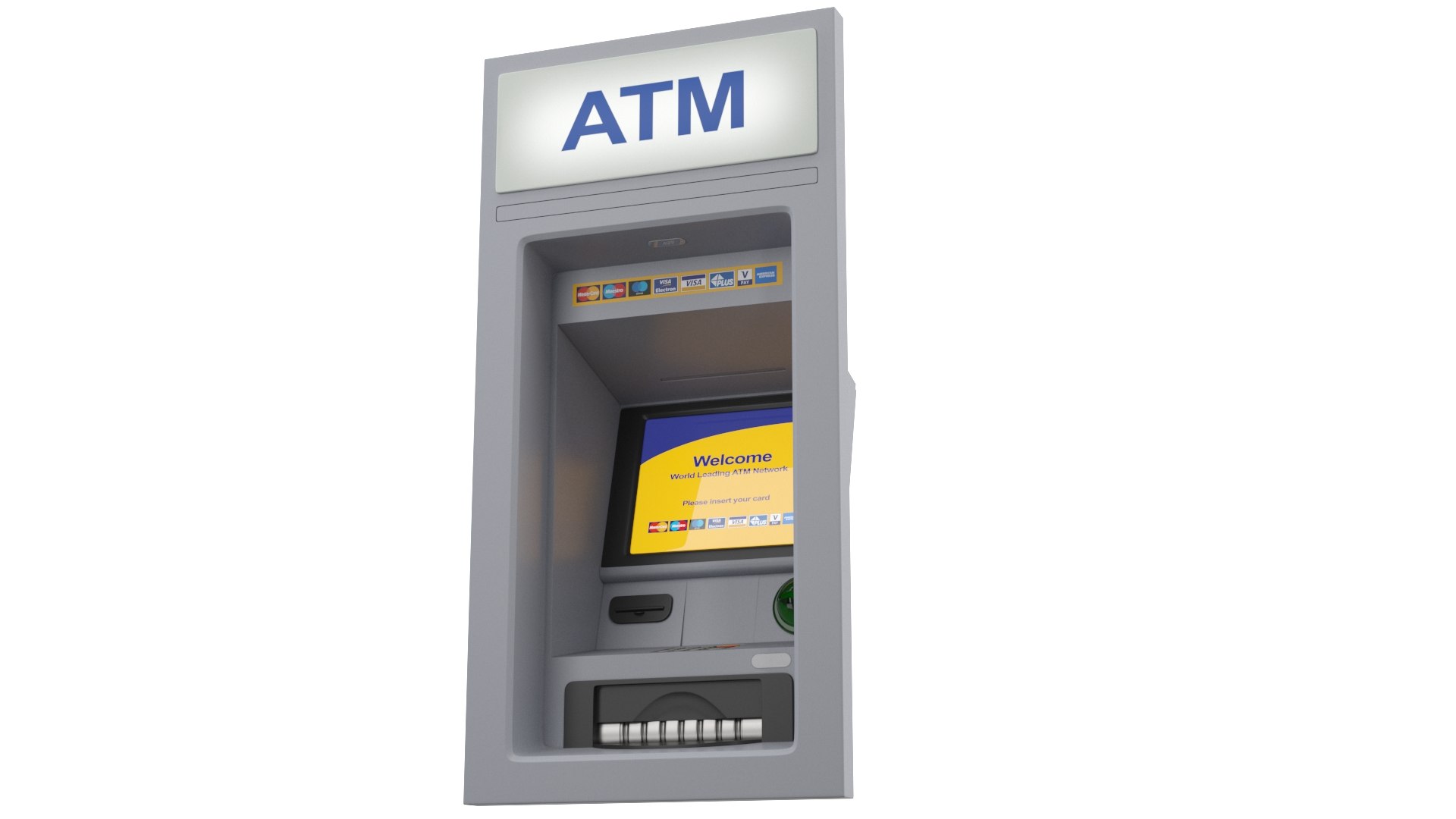 3D ATM - TurboSquid 1929792