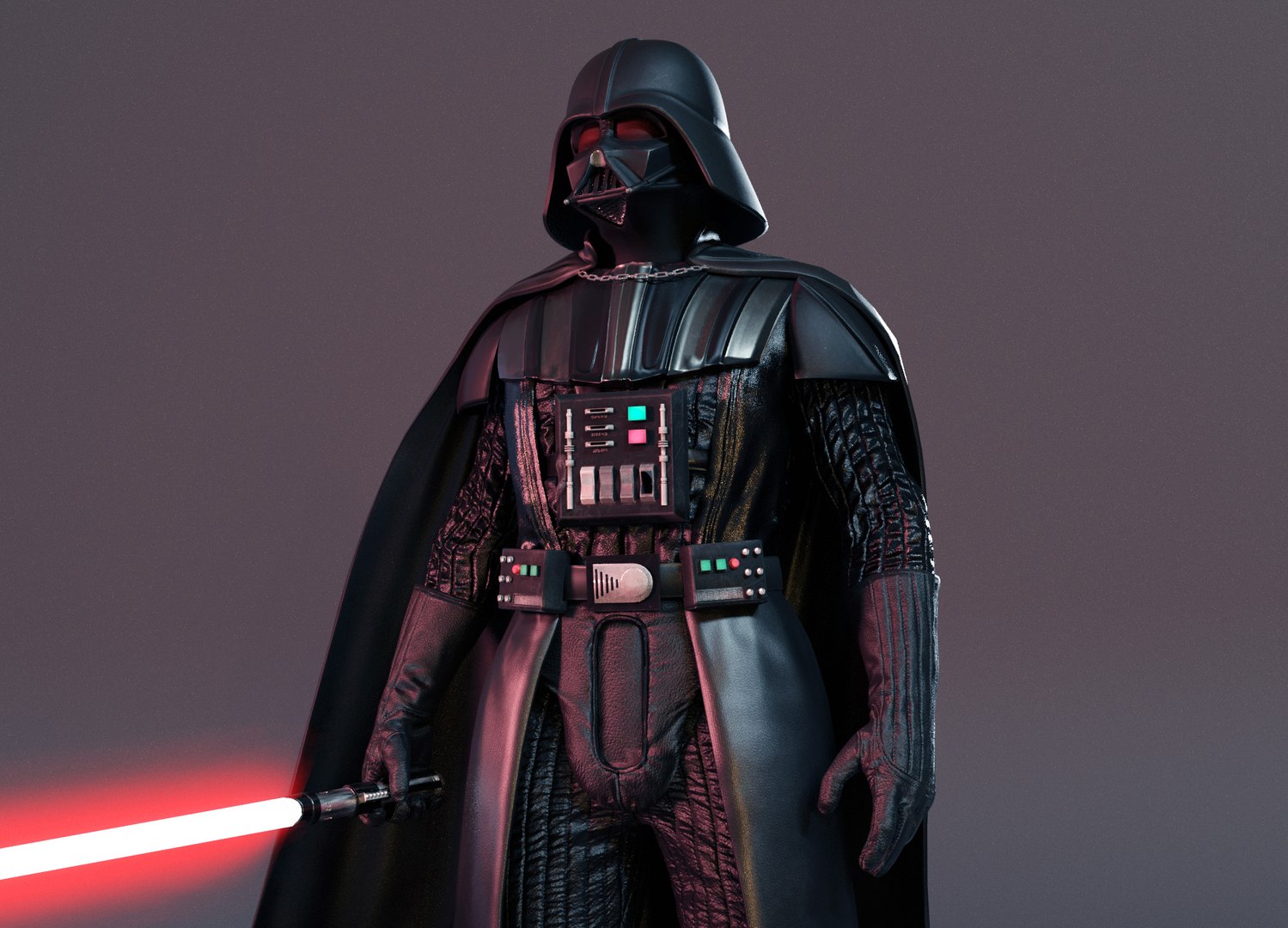 Darth Vader Low-Poly 3D Model - TurboSquid 2144733