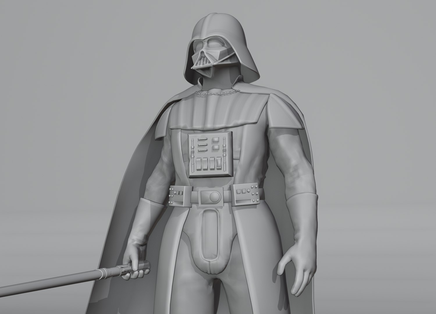 Darth Vader Low-Poly 3D Model - TurboSquid 2144733