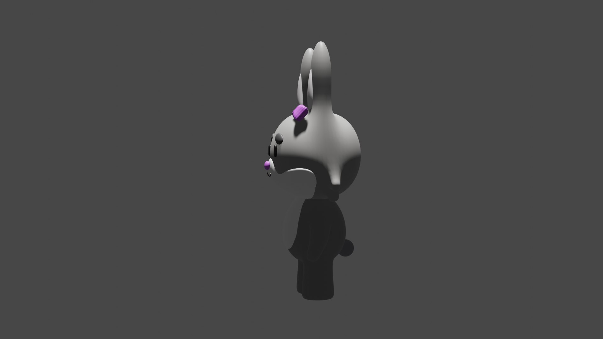 Rabbit Character Low Poly 3D Model - TurboSquid 2110737