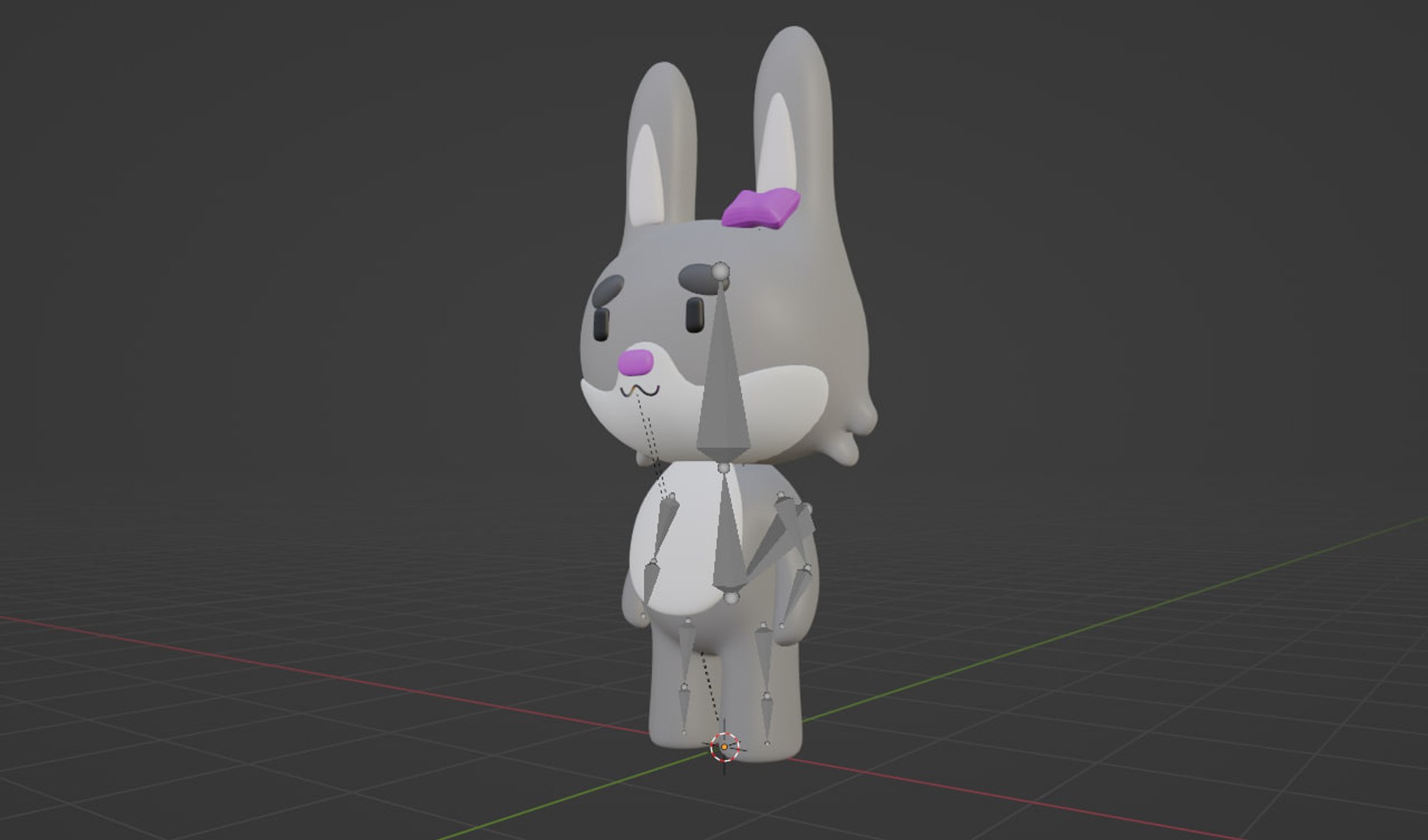 Rabbit Character Low Poly 3D Model - TurboSquid 2110737