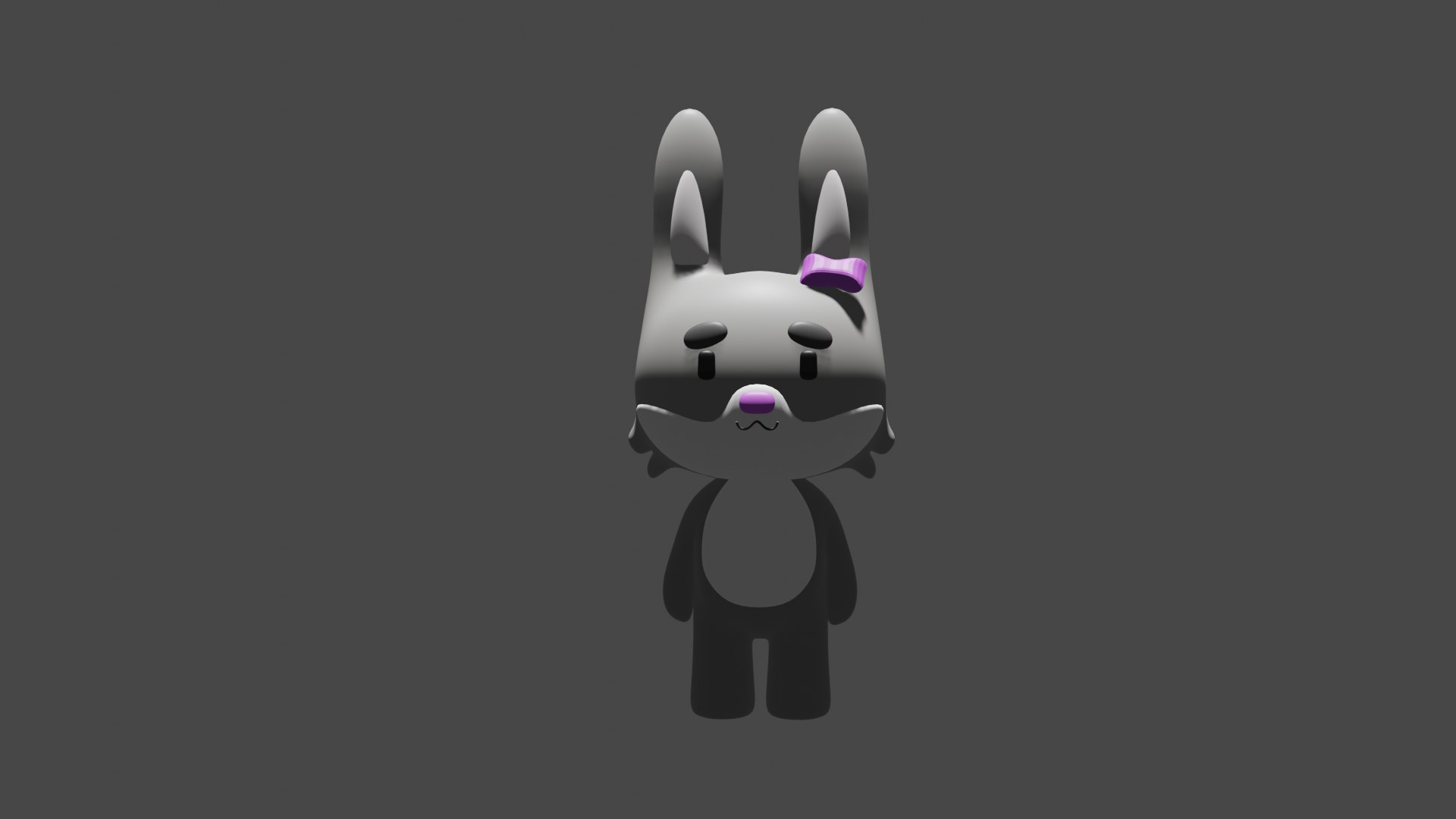 Rabbit Character Low Poly 3D Model - TurboSquid 2110737
