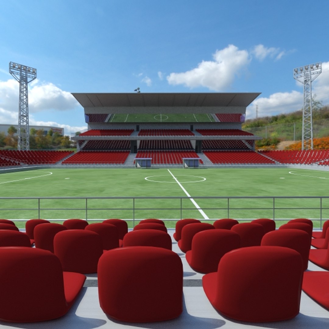 3d Mini Soccer Arena