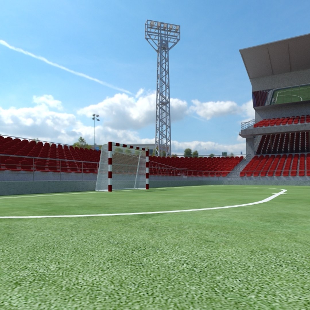 3d Mini Soccer Arena