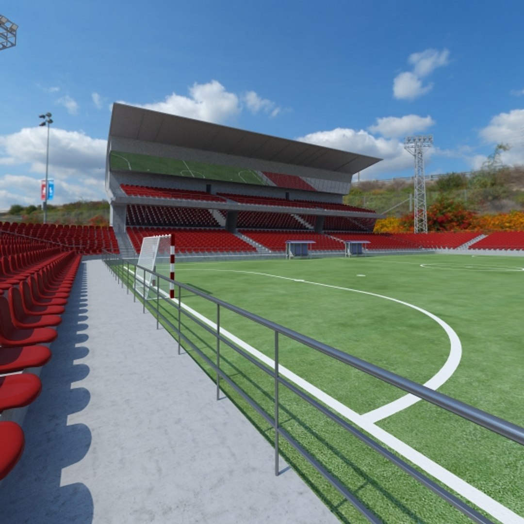 3d Mini Soccer Arena