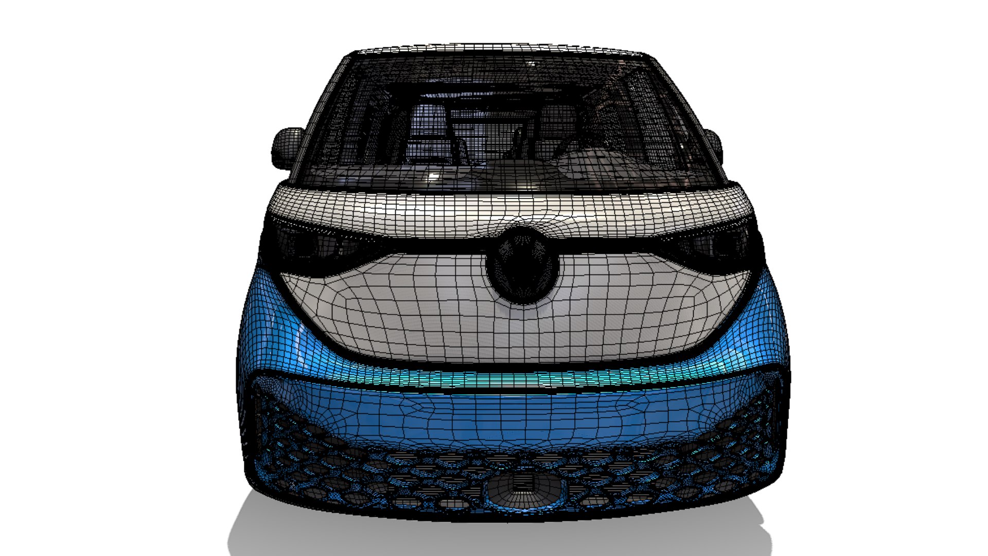 3D Volkswagen Id Buzz Model - TurboSquid 2332804
