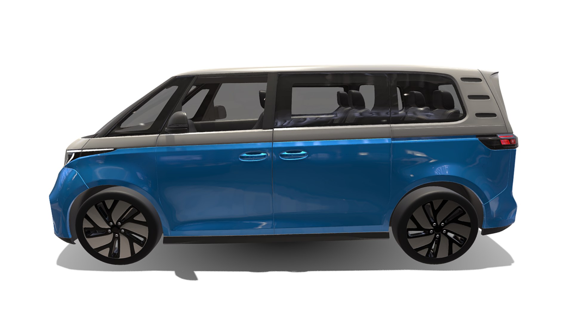 3D Volkswagen Id Buzz Model - TurboSquid 2332804