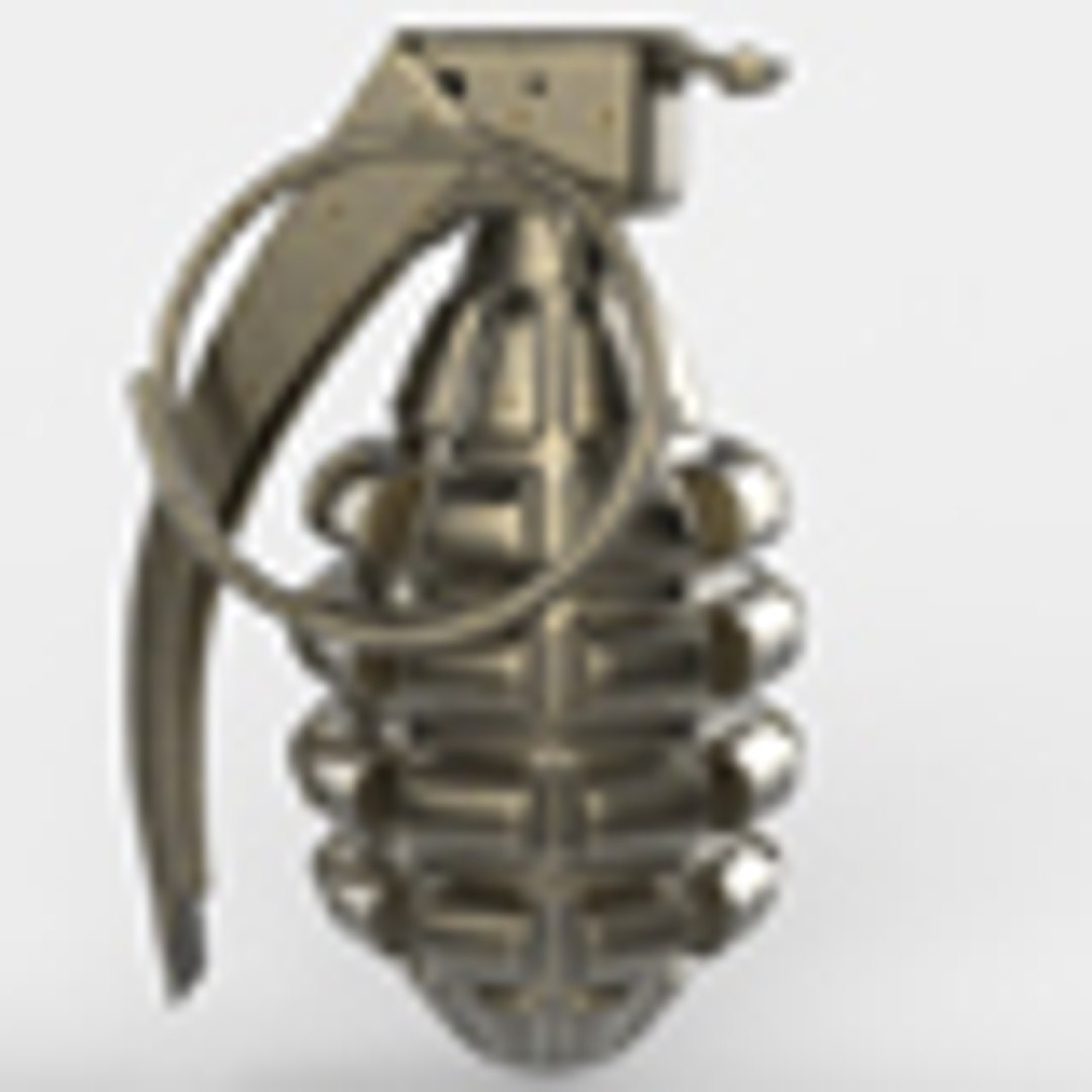 Frag Explosion 3d Model