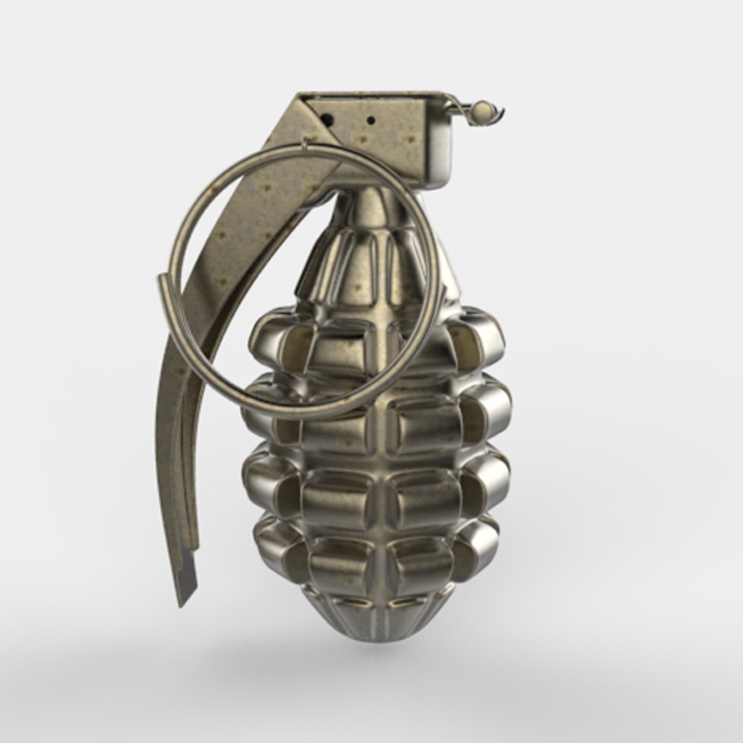 Frag Explosion 3d Model