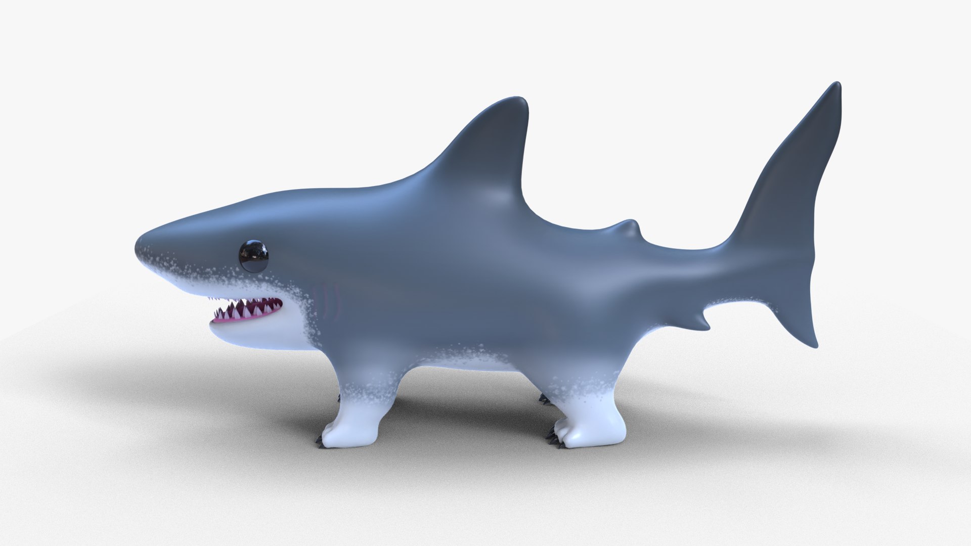 White Doggo 3D - TurboSquid 1737332