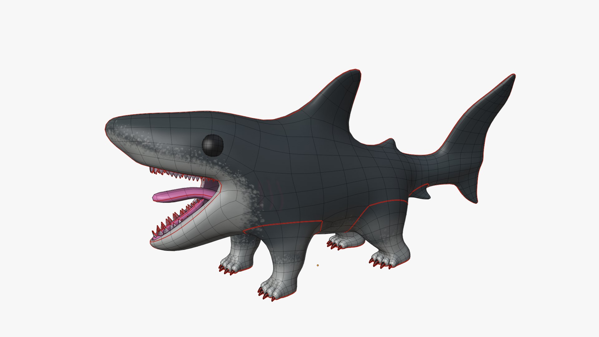 White Doggo 3D - TurboSquid 1737332