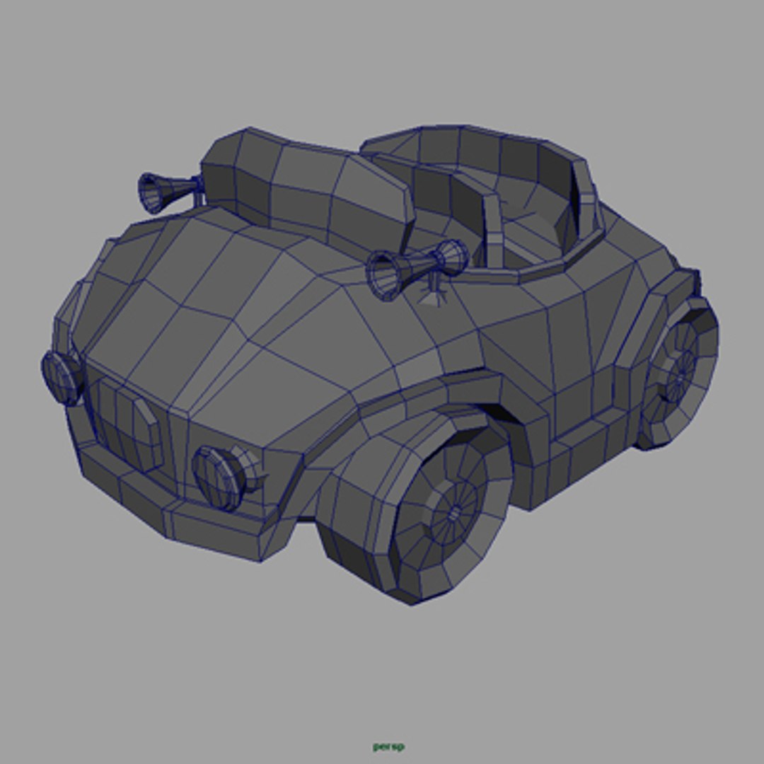 Toy Car 3d Model