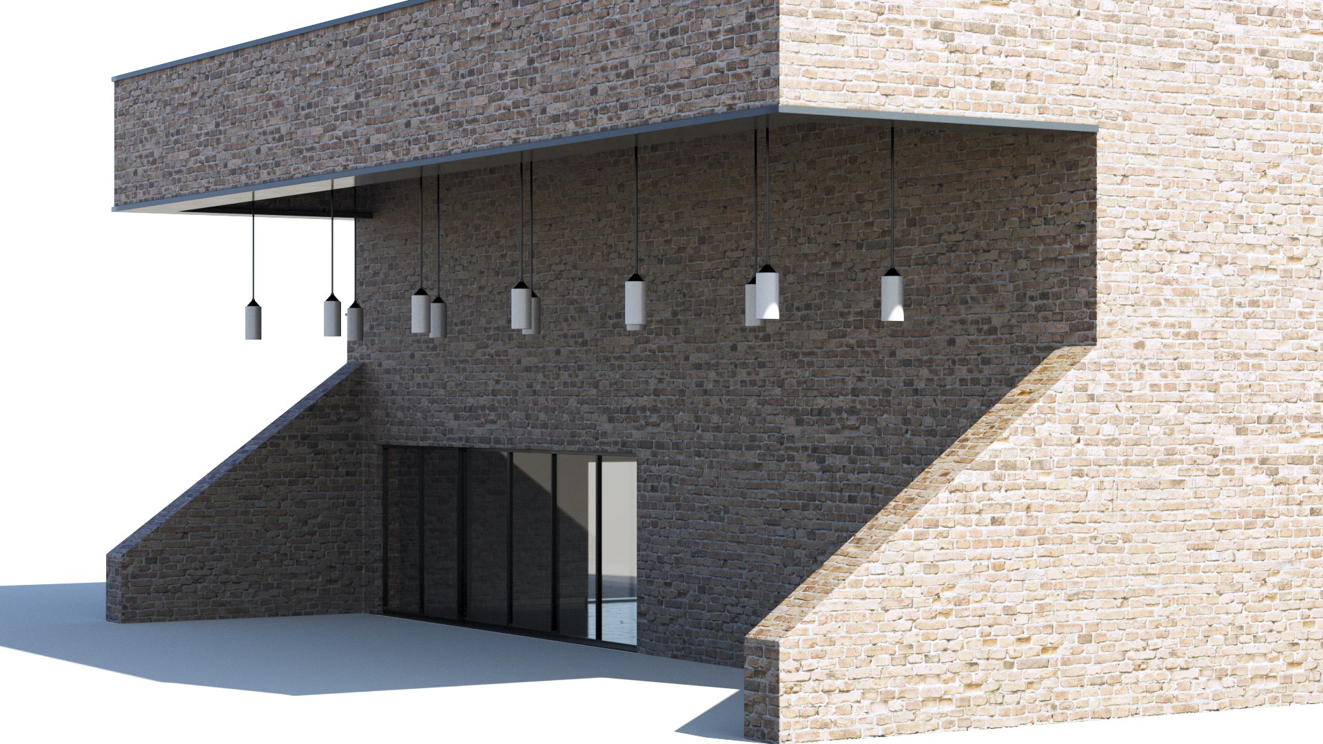 Restaurant Building 3D Model - TurboSquid 2127438