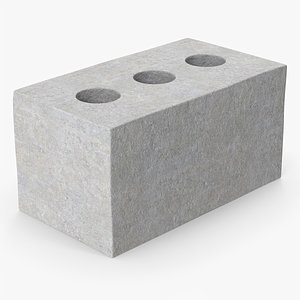 Cinder Block 3D Models for Download | TurboSquid