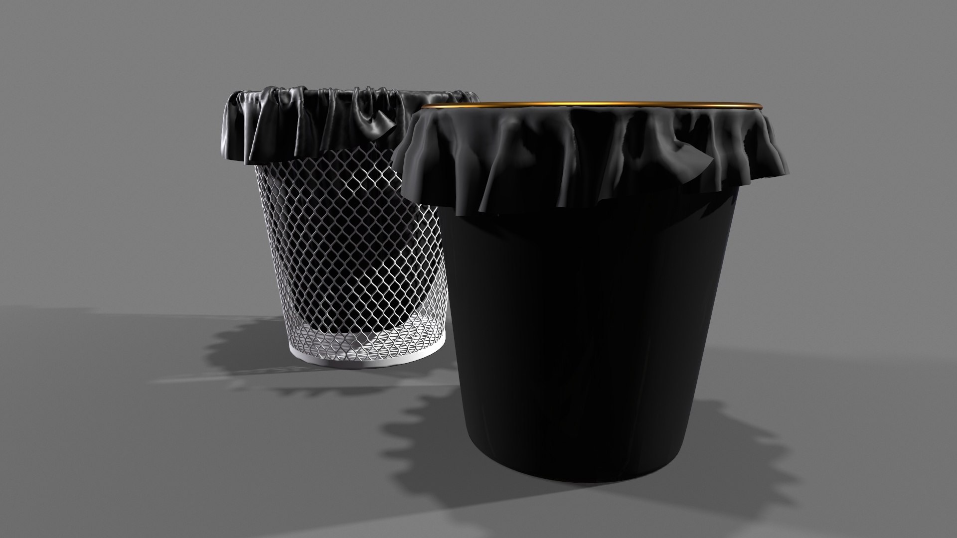 3D Garbage Can - TurboSquid 2339748