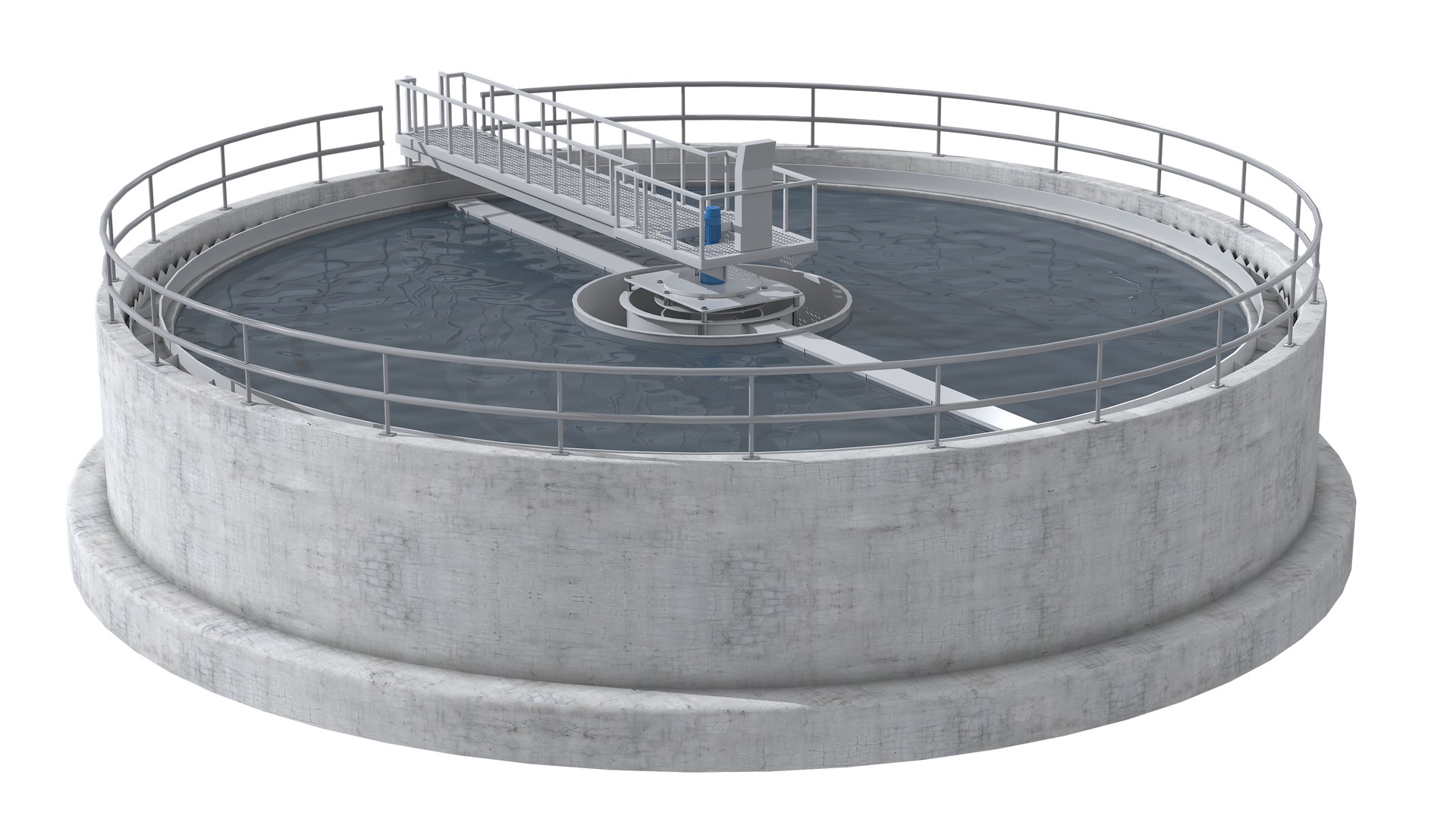 3D Wastewater Clarifiers - TurboSquid 2340361