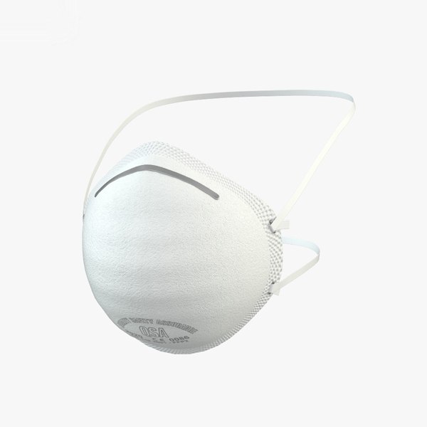 3D dust mask ffp2 - TurboSquid 1559774