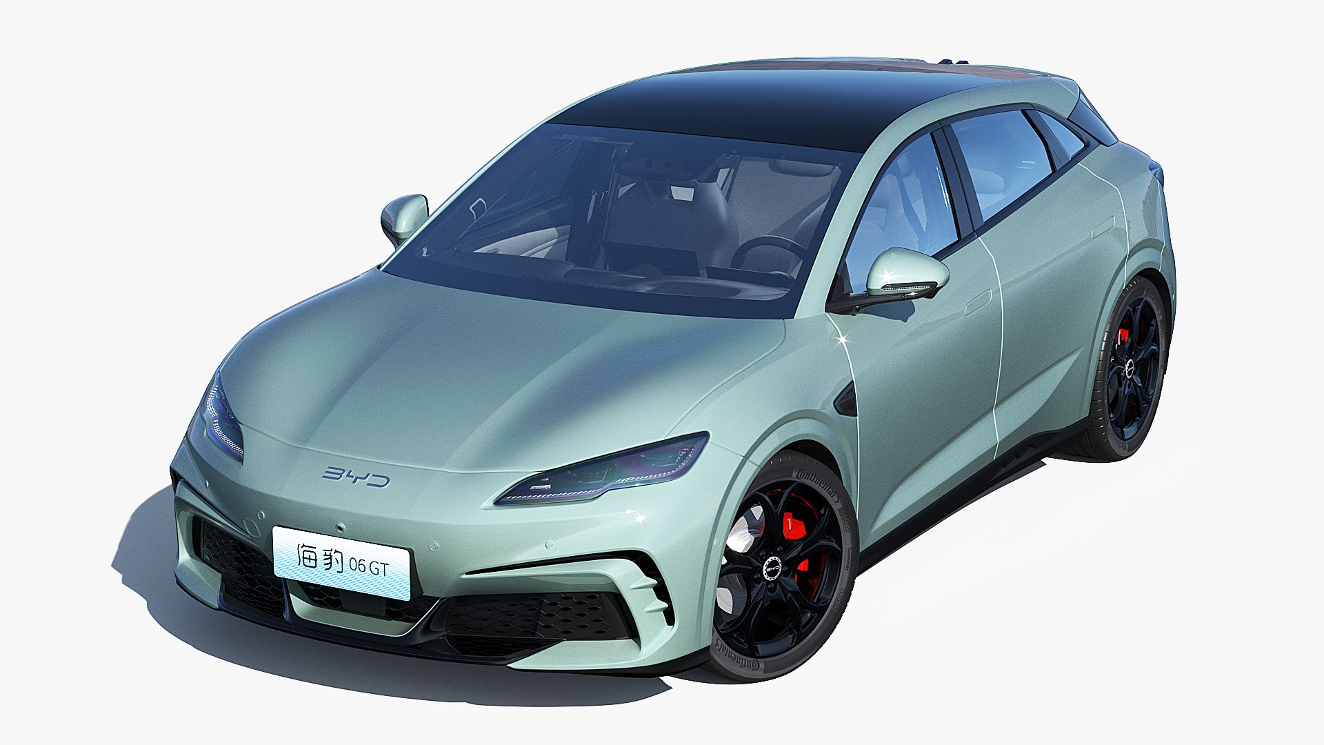 2025 BYD Seal 06 GT EV AWD 3D - TurboSquid 2434263