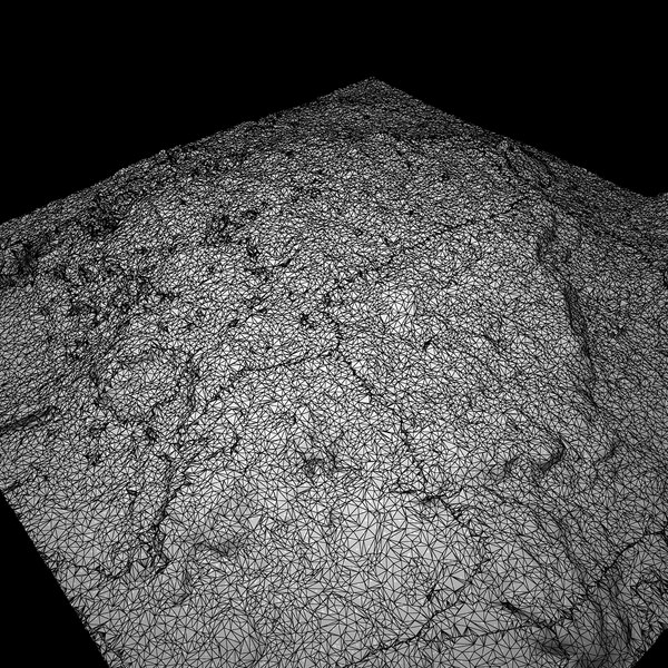 scanned stone 3d model