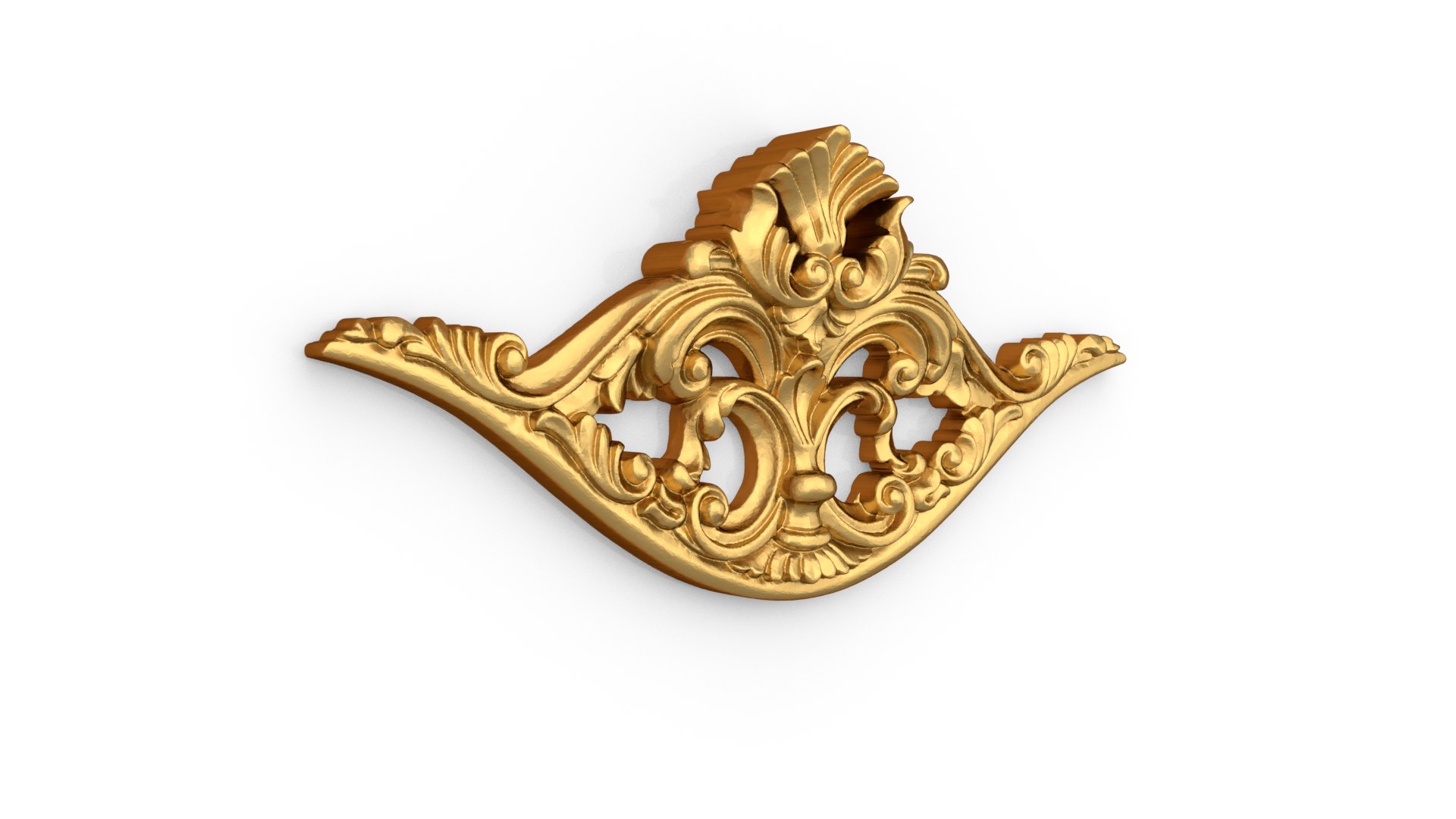 Classic decor ornament 309 3D model - TurboSquid 2110055
