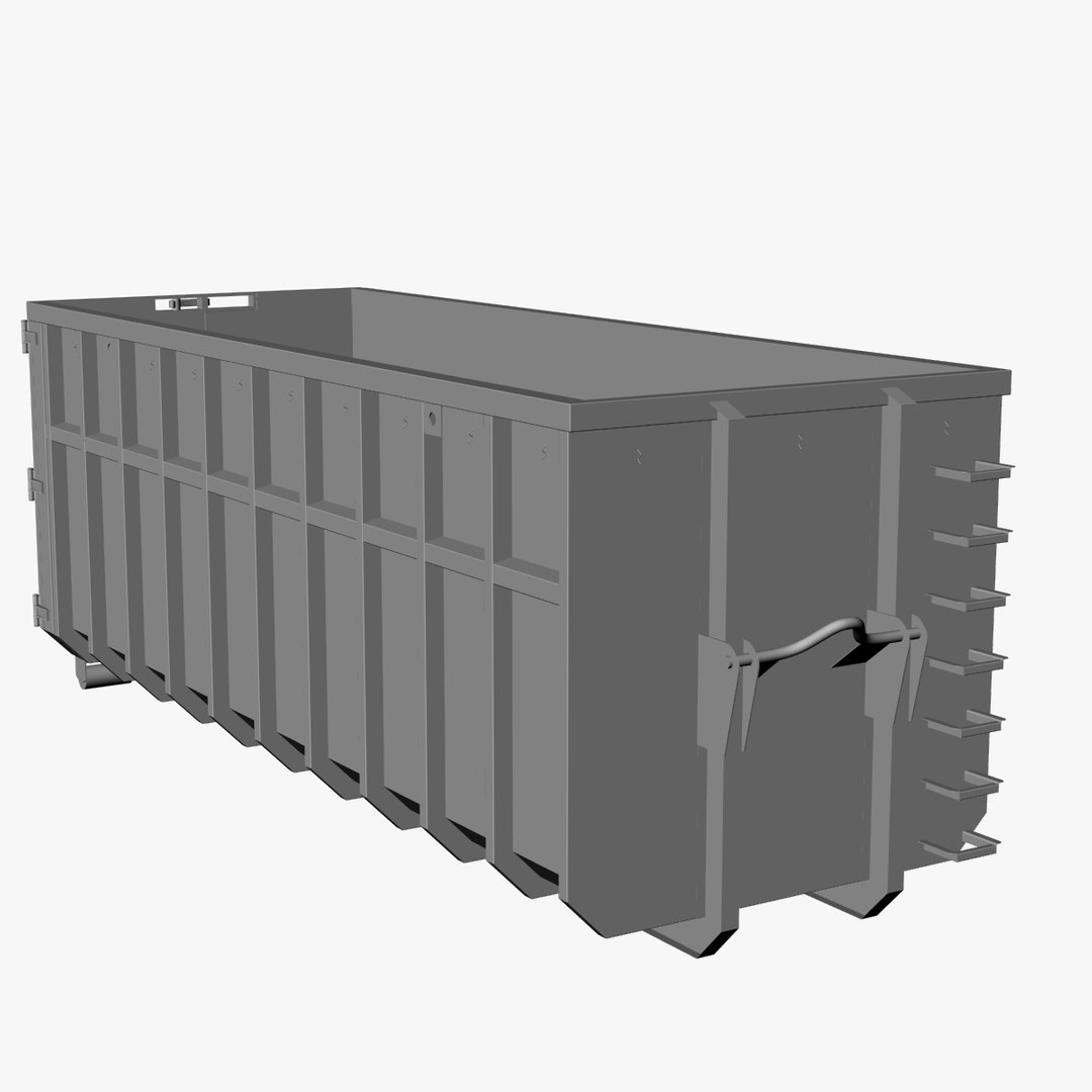 Vehicle Container Industrial 3d Model