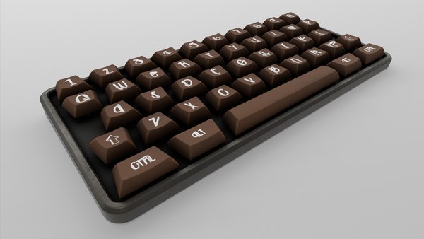 modèle 3D de Clavier stylisé - TurboSquid 1904936