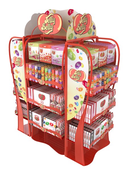 modelo 3d Jelly Belly Display - TurboSquid 1217915