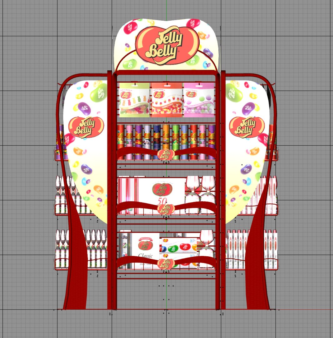 Display Jelly Belly Model - TurboSquid 1217915