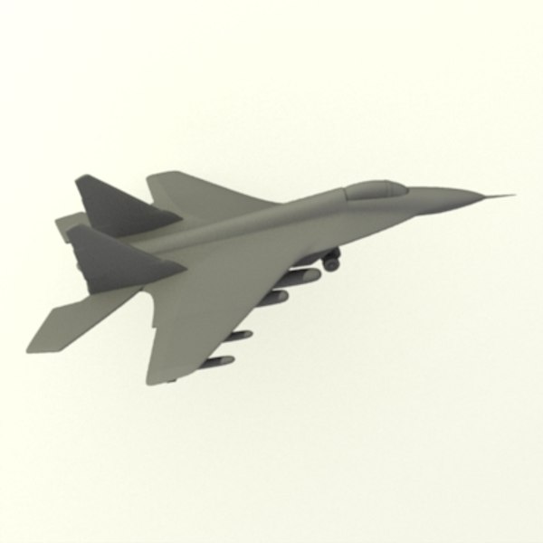 3d model mig 29-k 29