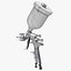 3d Spray Gun Model
