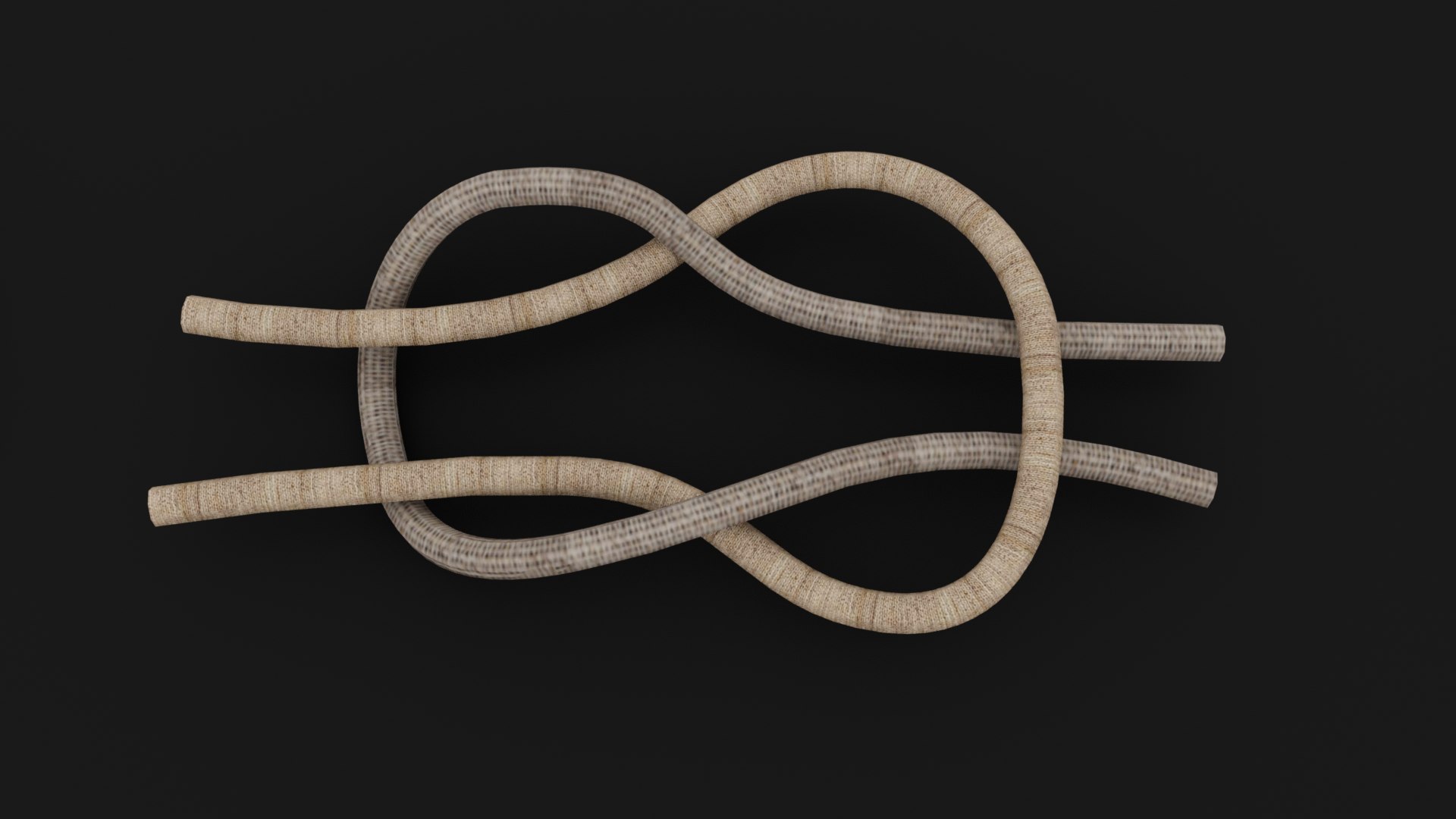 3D Strong Rope Knot 1 - TurboSquid 2186864