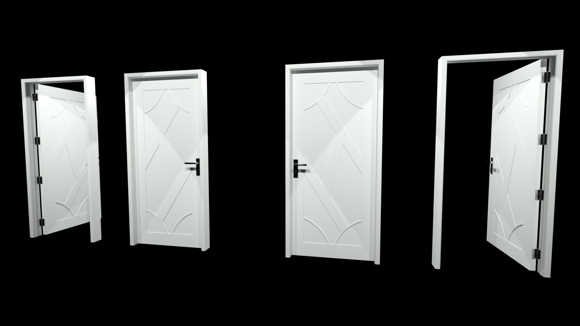3D Door Design 92 - TurboSquid 2214006