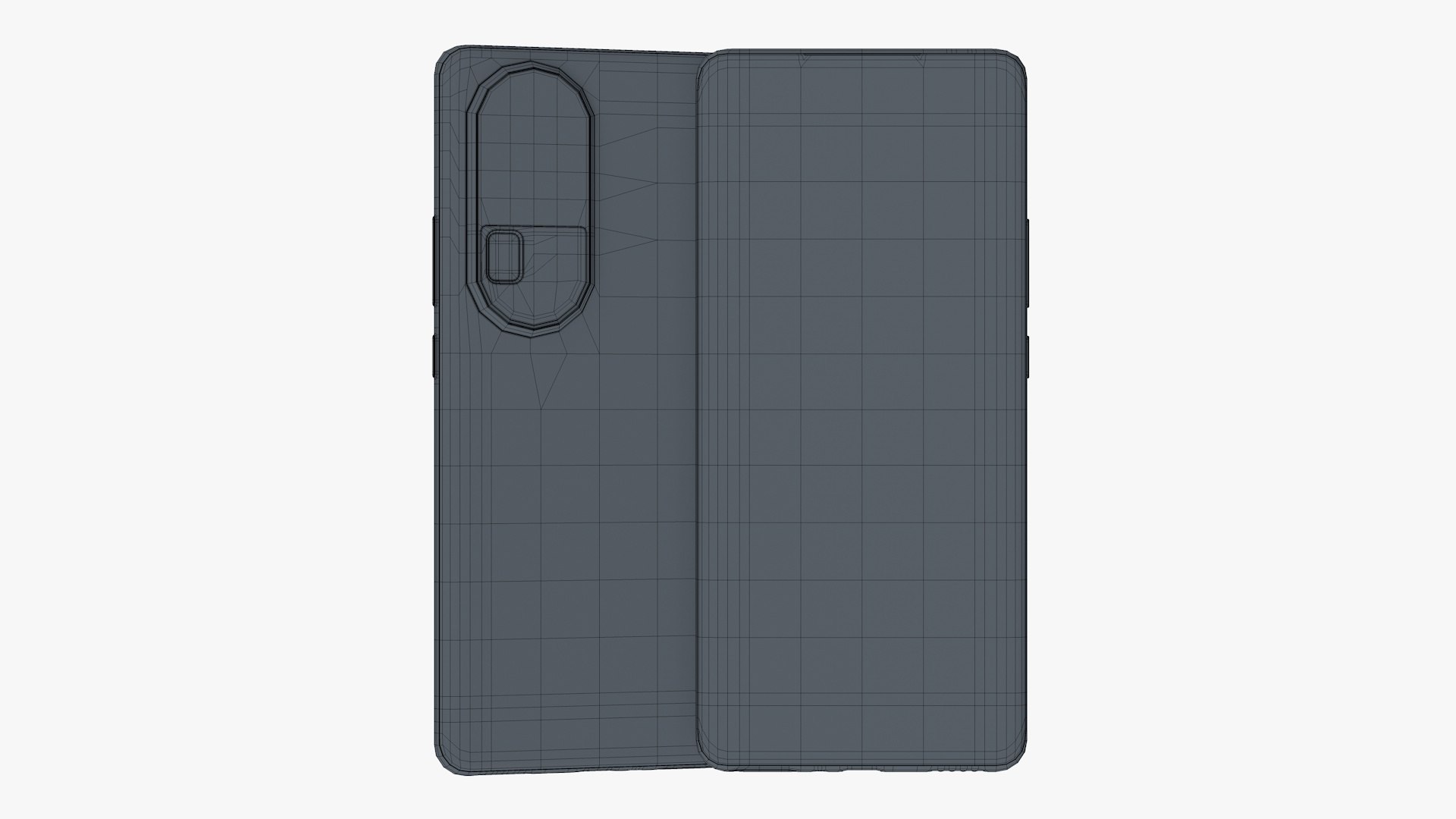 3D Model OPPO Reno 10 Colorful Blue - TurboSquid 2075990