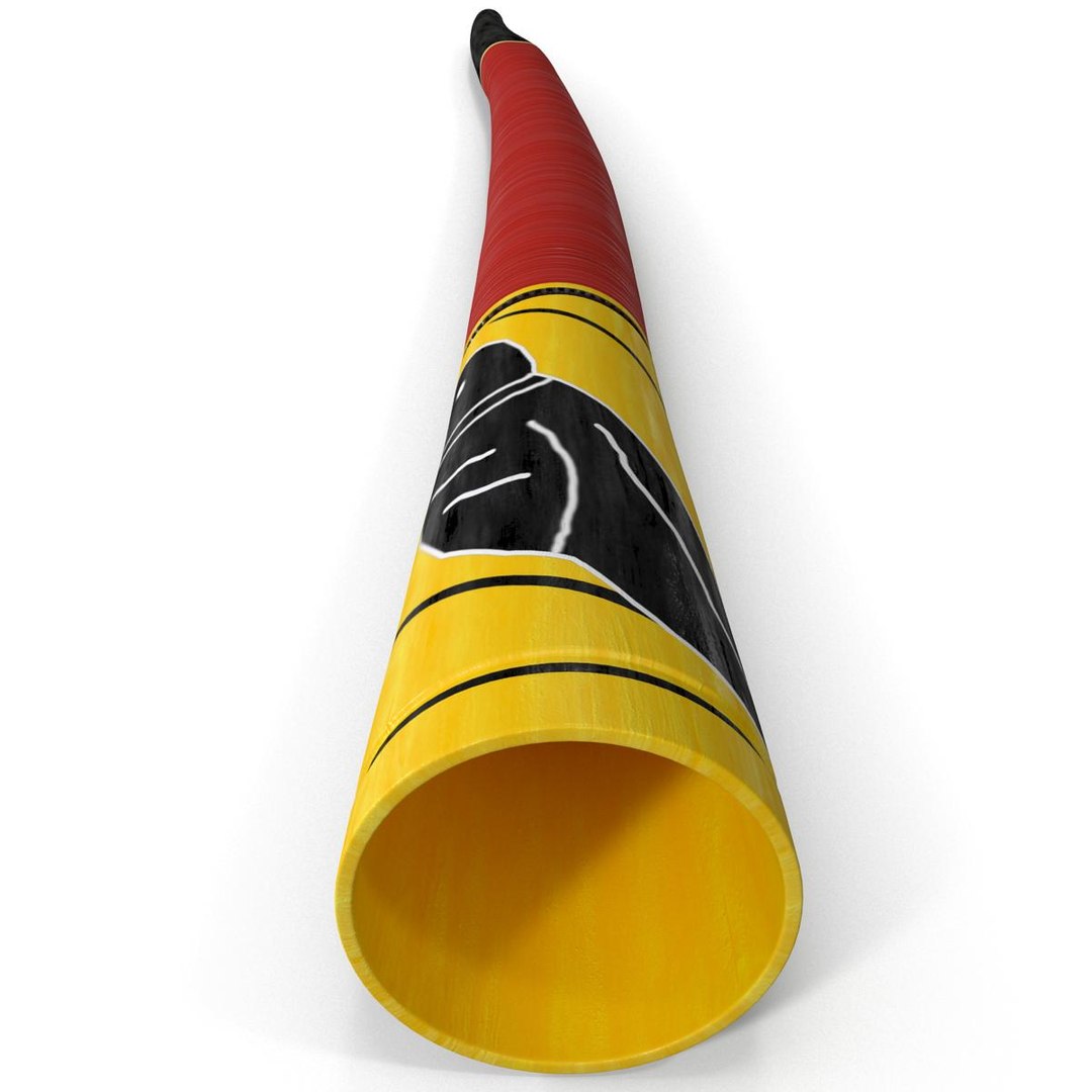Wind Instrument Didgeridoo 3d Model