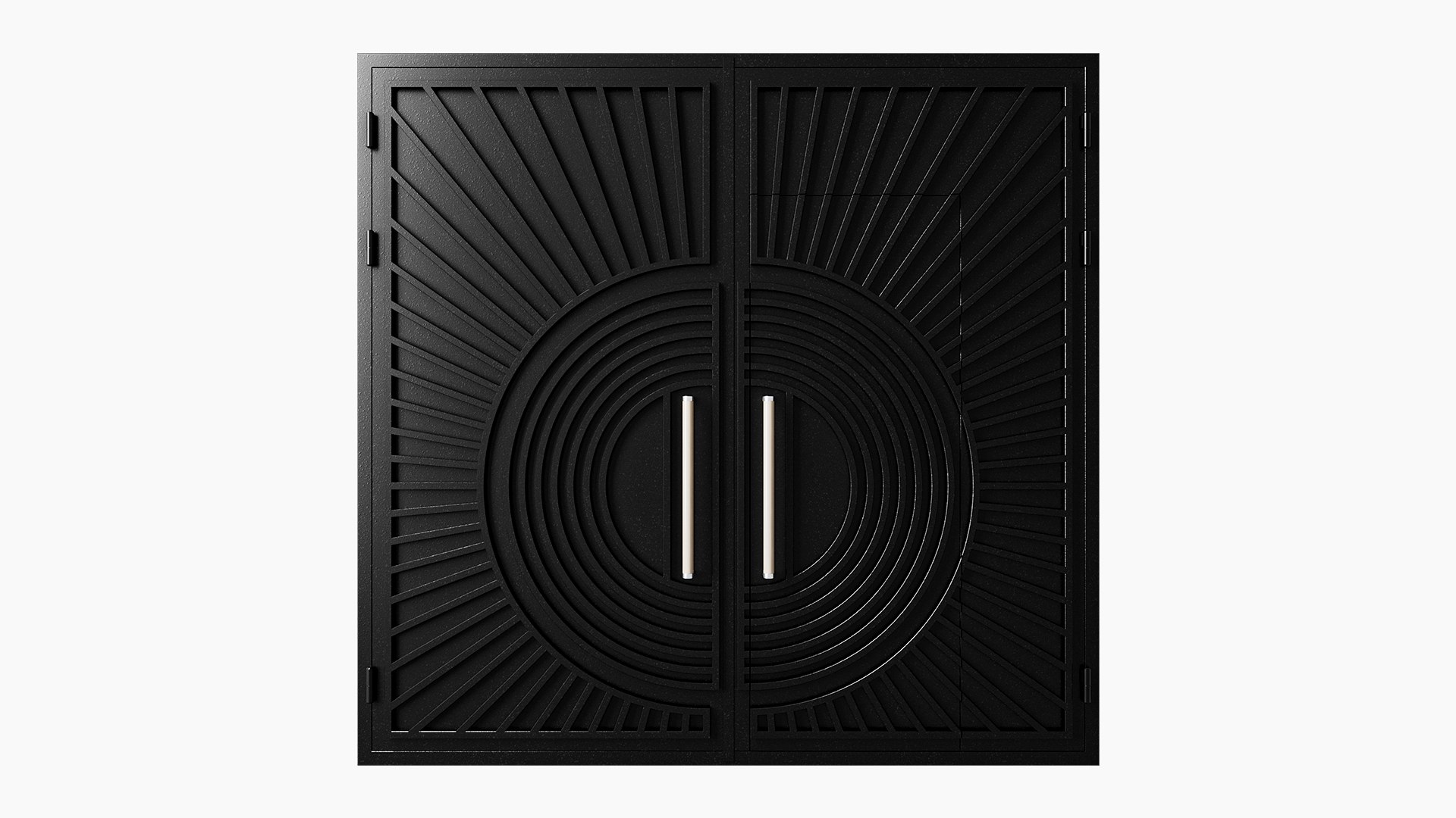 3D Gate Black Loft 04 - TurboSquid 2260023