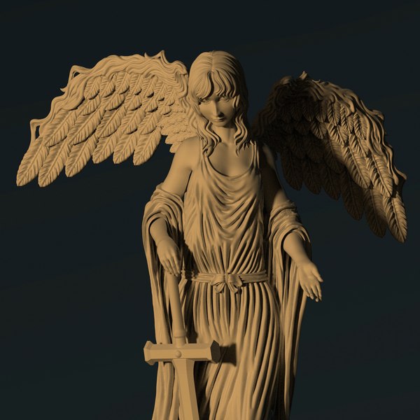 3D Game Assets 3D Printed Models Angel Figures 3D 모델 - TurboSquid 2031708