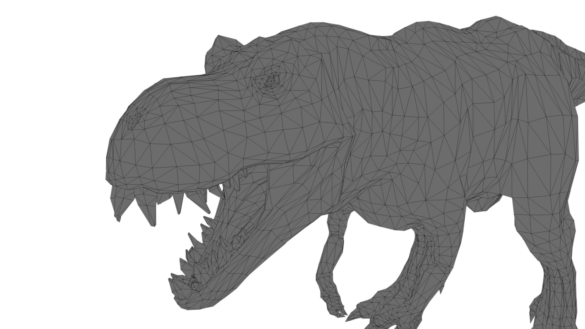 Tyrannosaurus Rex Model - TurboSquid 2111099