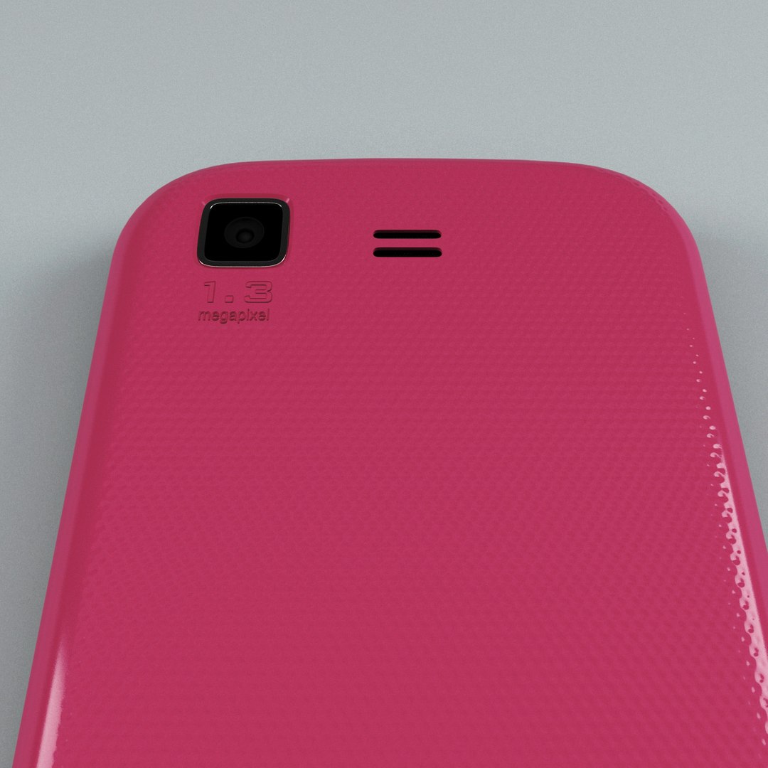 3dsmax samsung c3222 pink